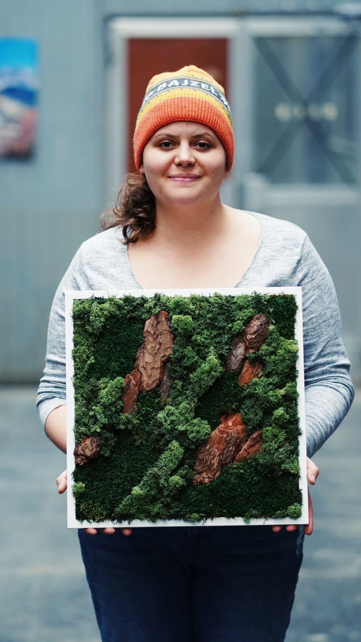 Zestaw zrób to sam: OBRAZ Z MCHU - Zielony Słoik - Ogrody w szkle